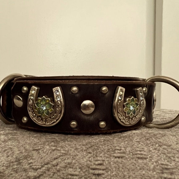 Paco Collars | Dog | Large Handmade Rodeo Cowboy Dog Collar 12 Thick ...